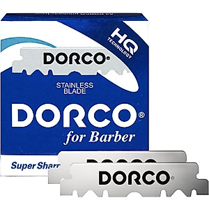 Dorco Sharp Single Edge Blades - 100 Blades