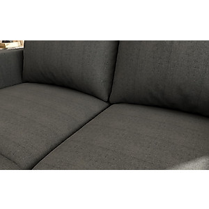 PDNOSC Modern Large Sectional Sofa, U-Shape Modular Sectional Sleeper Sofa with Storage,123" Sofa Bed with Ottoman,6 Seat Sectionals Chaise for Living Room,Chenille (Gray)