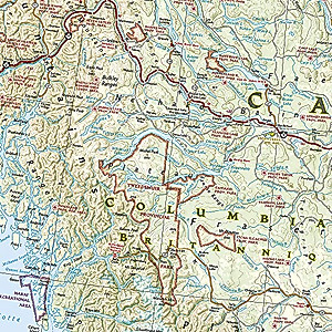 Canada West Map (National Geographic Adventure Map, 3113)