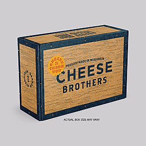 Cheese Bros. Cheddar Cheese | Made in Wisconsin (Variety Pack, 4 Count)