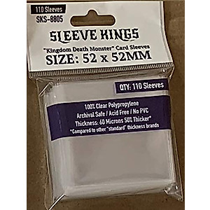 Kingdom Death: Monster revised for season 2 Compatible Sleeve Bundle (8805 X 4 + 8808 X 7 + 8831 X1 + 8833 X1) Sleeve Kings