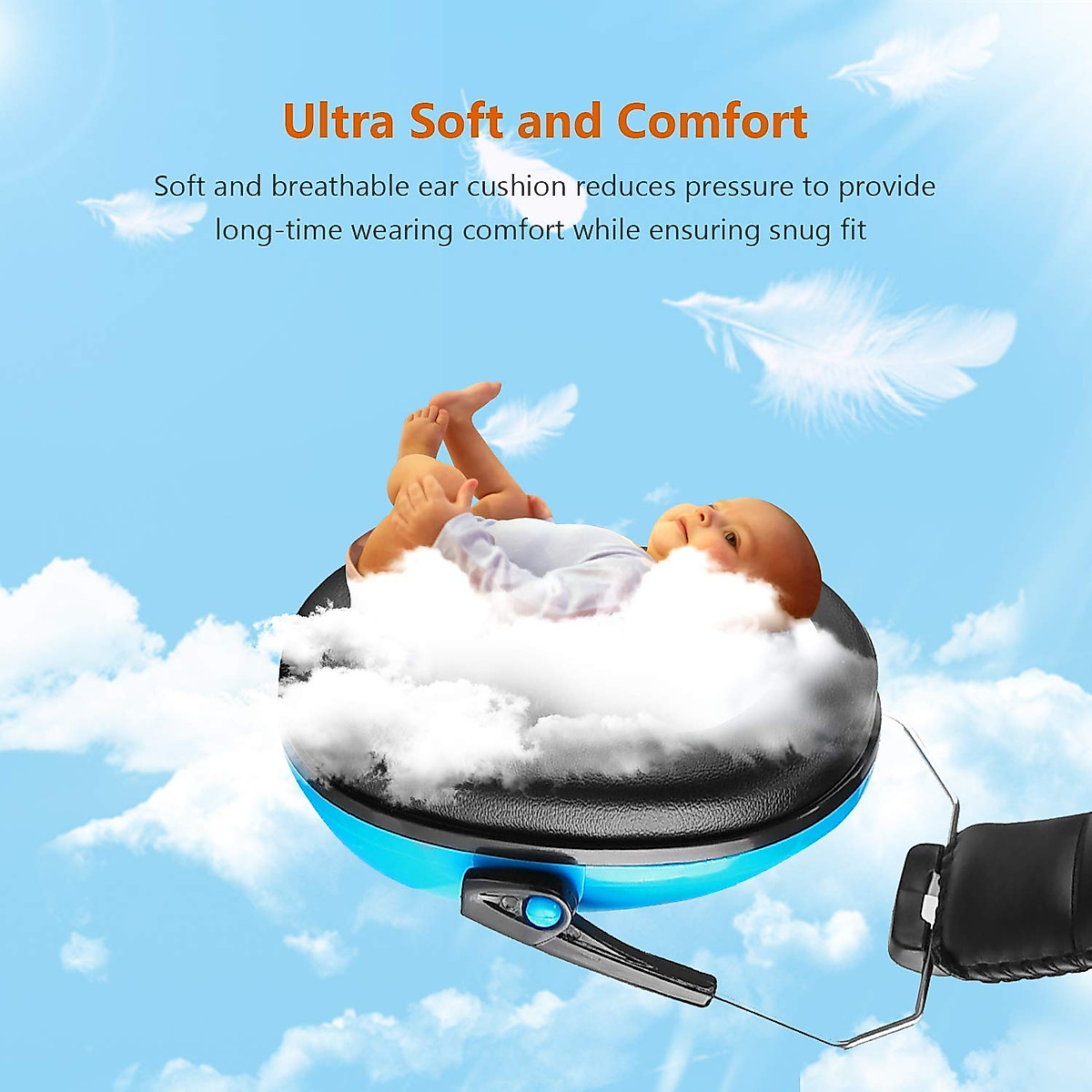 ProCase Kids Safety Ear Muffs Bundle with Hearing Protection Earmuffs Ear Defenders