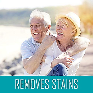 Retainer and Denture Cleaner 150 Tablets, 5 Month Supply Cleaning Tablets Denture Cleaners Remove Bad Odors, Plaque, Stains From Night Guards, Mouth Guards, Dental Appliance