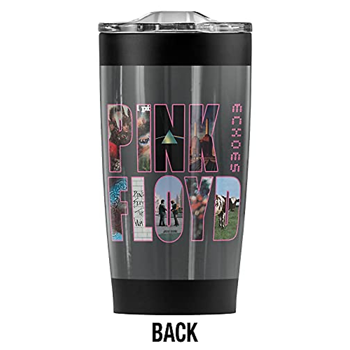 Logovision Pink Floyd Cover Stainless Steel Tumbler 20 oz Coffee Travel Mug/Cup, Vacuum Insulated & Double Wall with Leakproof Sliding Lid | Great for Hot Drinks and Cold Beverages
