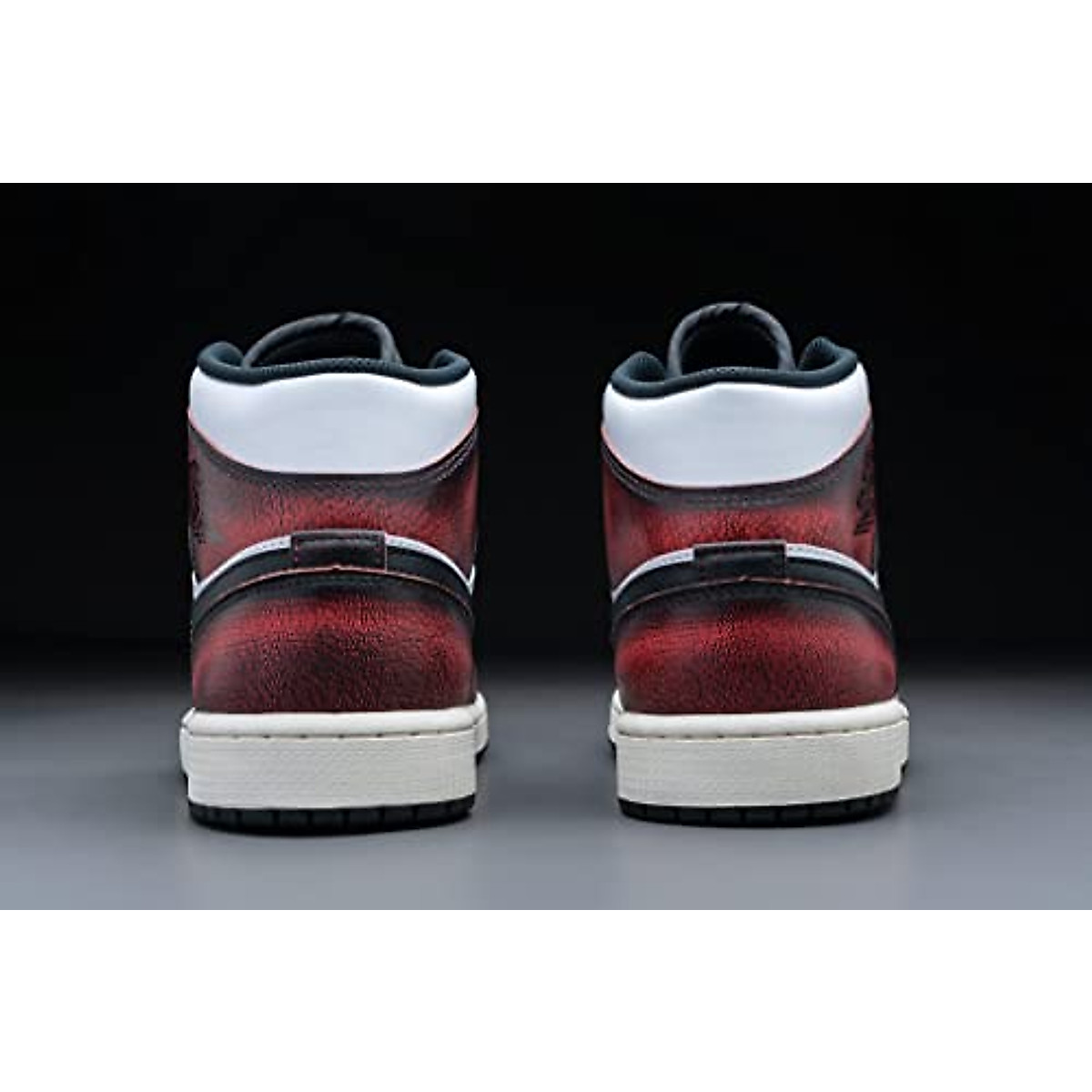 Nike AIR Jordan 1 MID SE Black/Infrared 23/White-SAIL DV9565 006 Men's Size 9