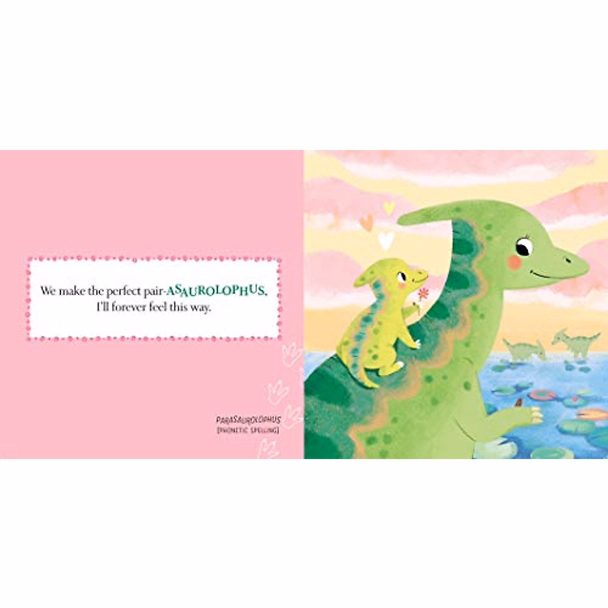 I Love You More, Babysaur: A Sweet and Punny Dinosaur Board Book for Babies and Toddlers (Punderland)