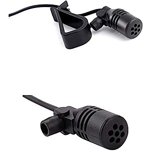 AVH-W4500NEX Microphone Mic 2.5mm Compatible for Pioneer DMH-1500NEX,MVH1400NEX,AVH-1400NEX,AVH-2400NEX,AVH-2500NEX,AVH-W4500NEX,AVH-W4400NEX,AVH-220EX,MVH-300EX in-Dash DVD/CD Car Stereo Receiver