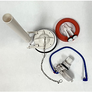 NuFlush American Standard Champion 4 Flapper Valve Replacement Kit with Hi-Speed Fill Valve