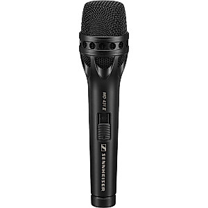 Sennheiser MD431-II Super-Cardioid Handheld Dynamic Microphone,Black