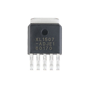 JESSINIE 10Pcs XL1507-ADJE1 TO252-5 3A 1.23-37V 150Khz Step-Down Buck DC Converter Chip XL1507 Electronic Components
