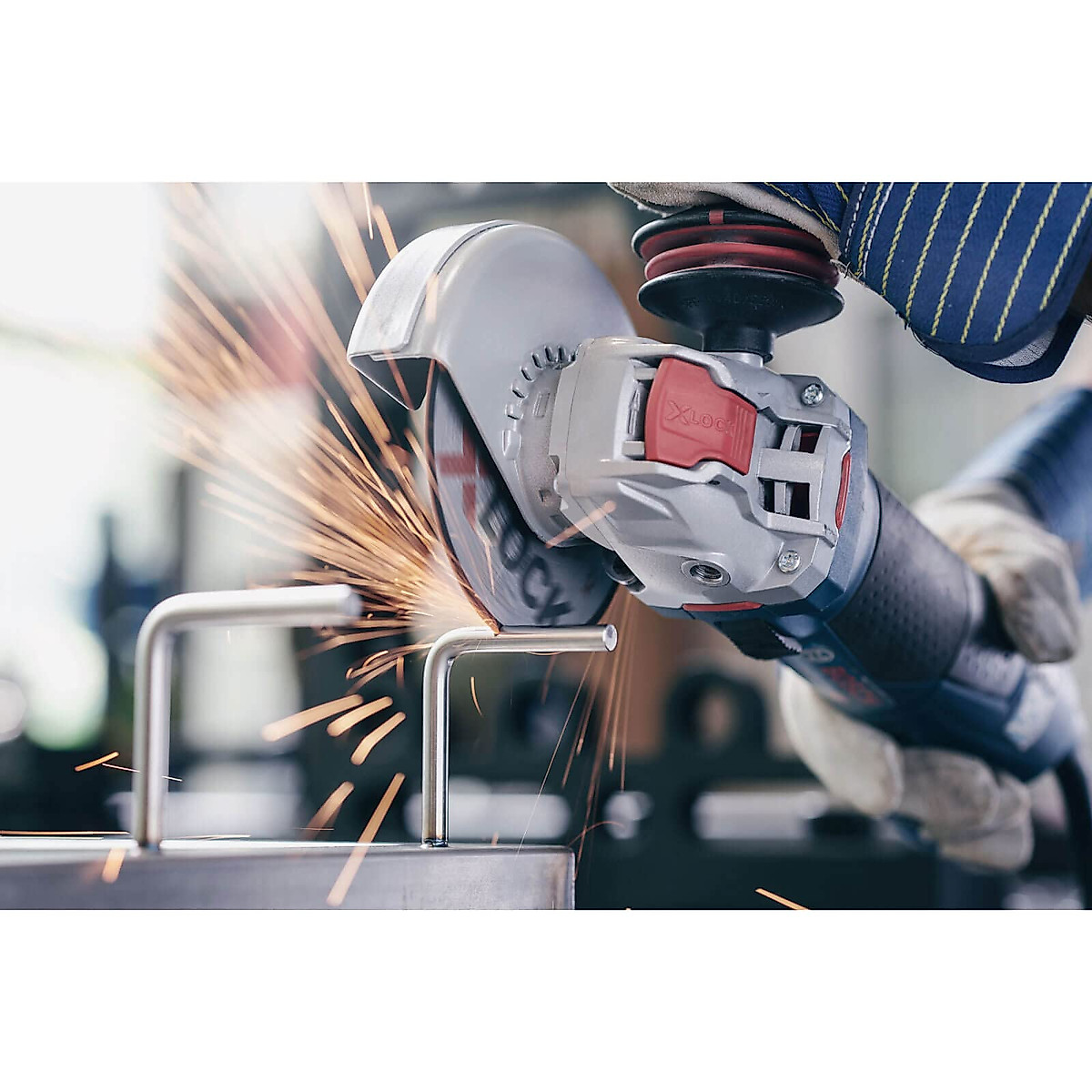 Bosch Professional 1x Standard for Inox X-LOCK Cutting Disc (for Stainless Steel, Ø 125 x 1 x 22,23 mm, Straight, Accessory Angle Grinder)