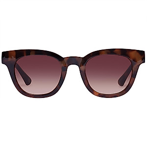 AIRE Women's Dorado Sunglasses, Dark Tort, Brown, Tan, One Size