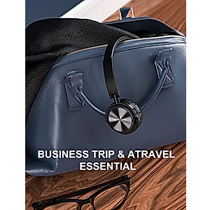 Nasuque Headphones with Microphone, Foldable Wired Headphones with Deep bass, Adjustable Headband and Noise Isolation for Smartphone Computer Laptop Chromebook MP3/4, (Black Gray)