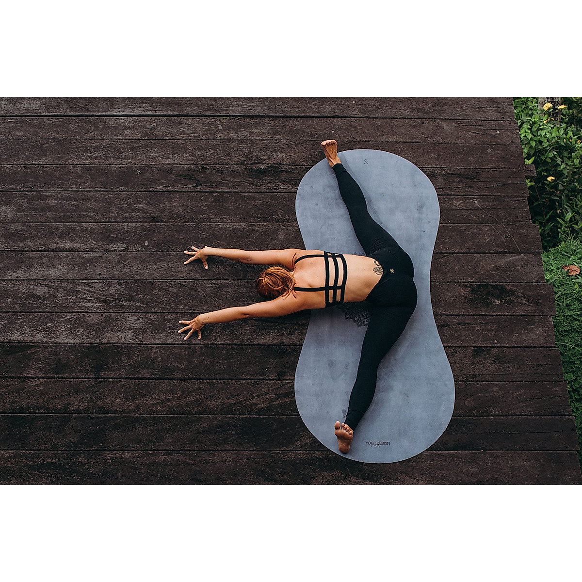 YOGA DESIGN LABS CURVE MAT 3.5mm Mandala Charcoal