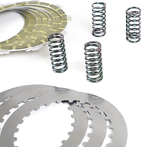 TJ Brutal Customs Complete Clutch Kit - Performance Product Includes Heavy Duty Springs, Kevlar Friction Plates & Tempered Steel Plates Perfect Fit for Shadow VT600 VLX
