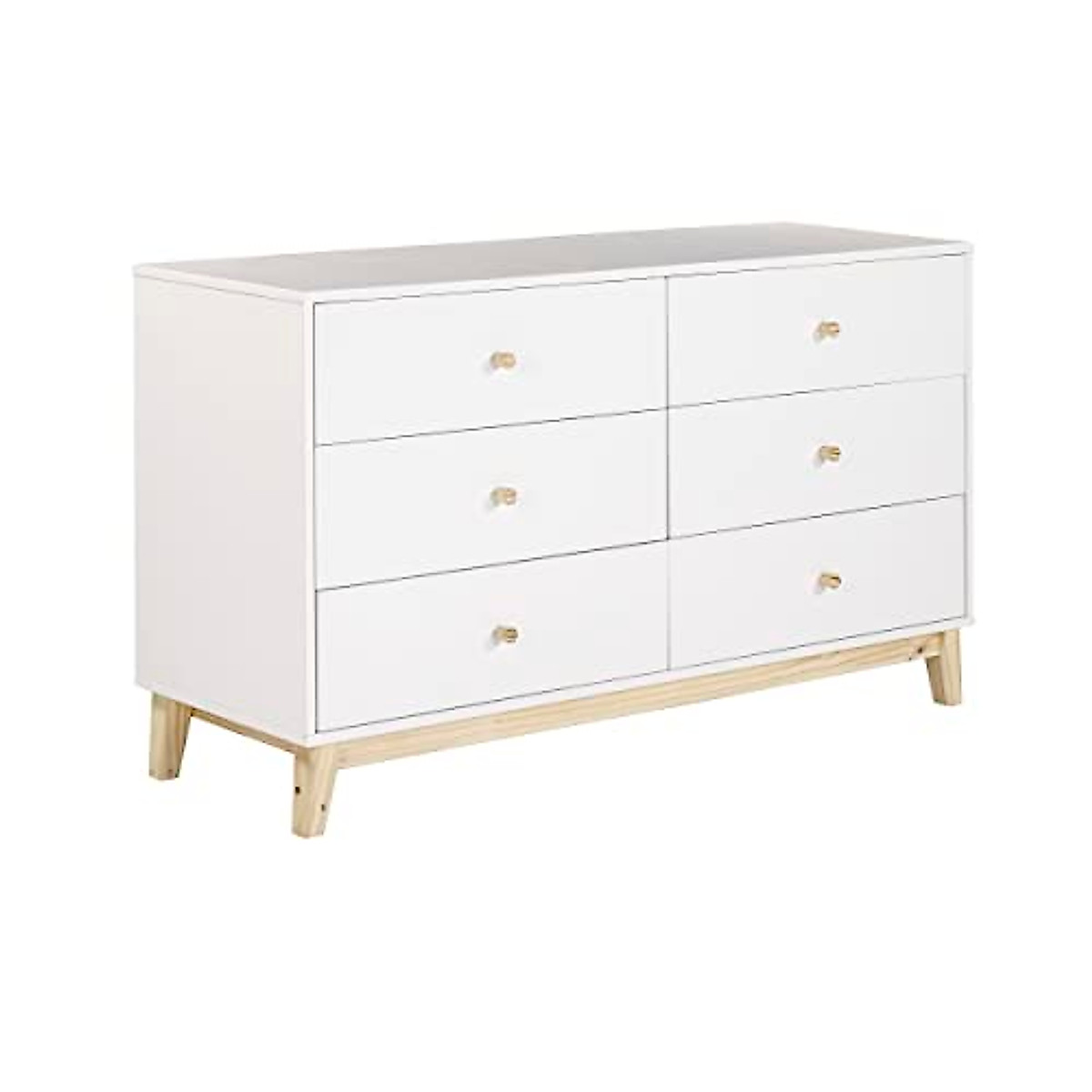 Alaterre Furniture MOD 60" W 6-Drawer Double Dresser