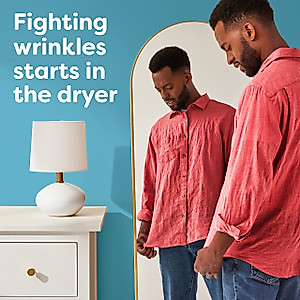 Bounce Free & Gentle Unscented Fabric Softener Dryer Sheets for Sensitive Skin, 120 Count