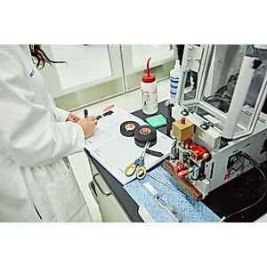 tesa 51608 Noise Damping PET Fleece Automotive Wire Harness Tape, Black, 19mm x 25m, 3 Rolls