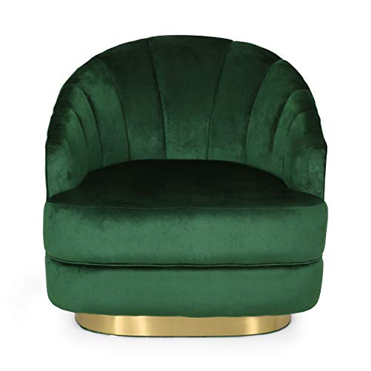 Christopher Knight Home Condit Club Chair, Emerald + Copper