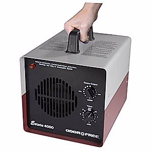 OdorFree Estate 4000 Ozone Generator for Eliminating Odors from Large Homes & Offices, Townhouses and Commercial Spaces at their Source - Easily Treats Up To 4000 Sq Ft