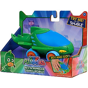 Toptoys2u Bargain Bundles P J Masks Rev n Rumbler Vehicle 2 Pack - Gekko Mobile and Owl Glider
