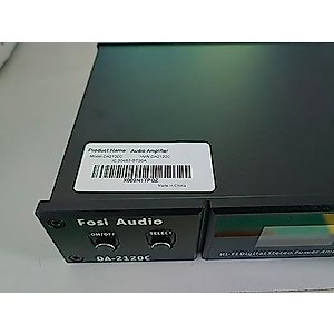 Fosi Audio DA2120C 240W Bluetooth 5.0 Stereo Audio Hi-Fi DAC Amplifier Support aptX 24Bit-192kHz 2.1 Channel Integrated Class D Power Amp with RCA/PC-USB/Coaxial/Optical Input and Remote Control