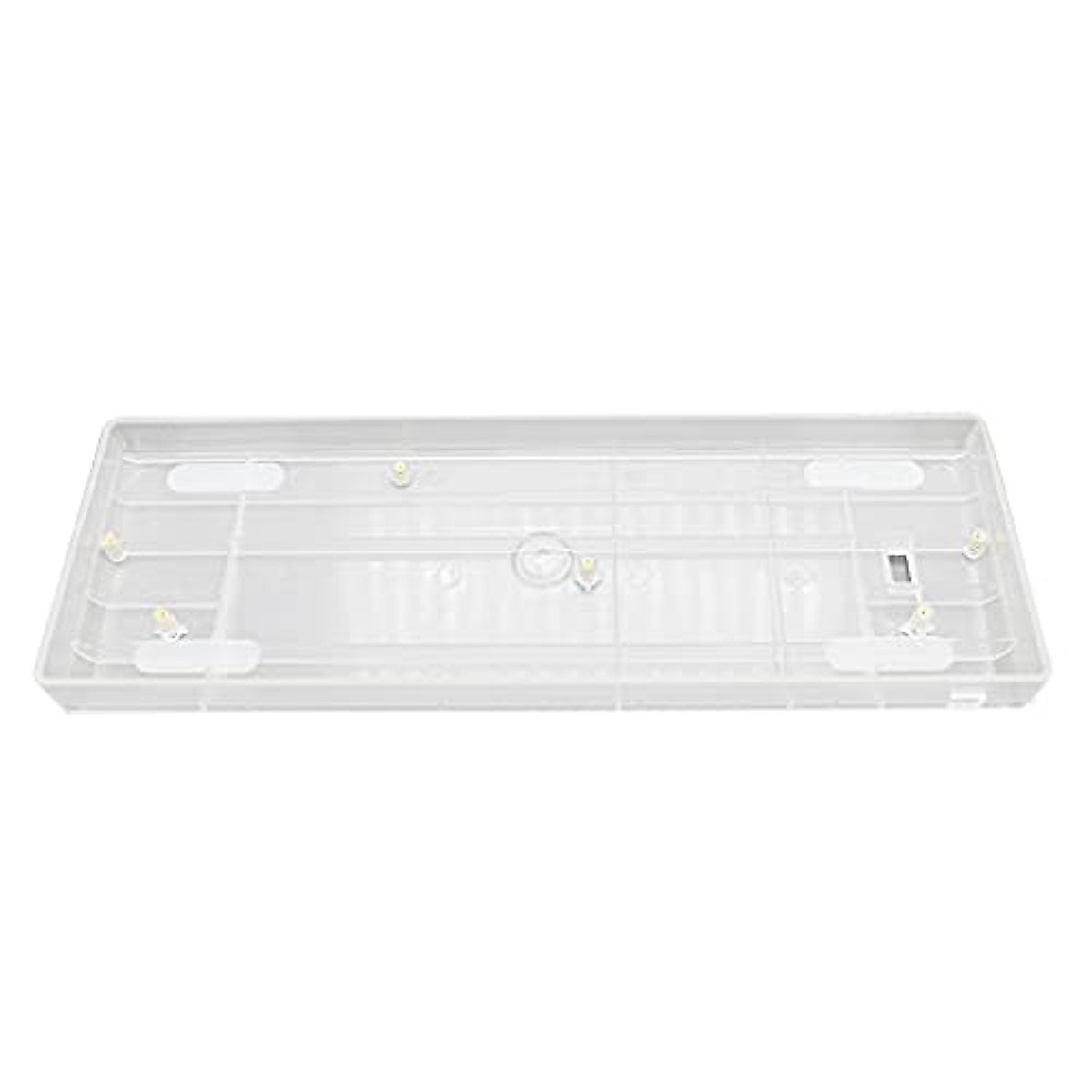 Kingjinglo Mini Keyboard GH60 Color Plastic Case for 60% Mechanical Gaming Keyboard Faceu 60 Plastic Shell Compatible Poker2 Pok3r Faceu 60 Plastic Shell