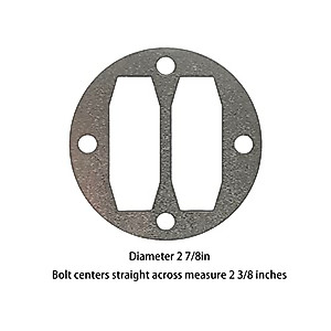 3 Set for for Central Pneumatic Compressor Parts,Central Pneumatic Harbor Freight air Compressor Head Gasket Test kit Reed Valve