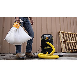 Dustless Technologies Wunderbag- Shop Vac Universal High Capacity Pre-Filter bags for Wet Dry Vacuums, 2 Pack (8-10 Gallon). Commercial, Contractor, Professional, Home use. Wet and Dry