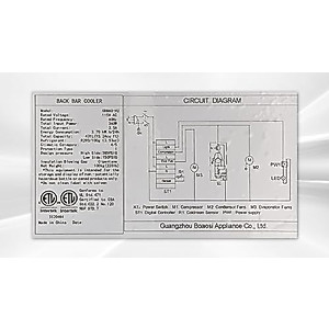Elite Kitchen Supply Commercial Beer Back Bar Cooler Refrigerator, ETL NSF 2 Glass Door Bottle Display Fridge Cooler Merchandiser, LED Lighting, 60" W 15.8 cu.ft. Black CBB60H