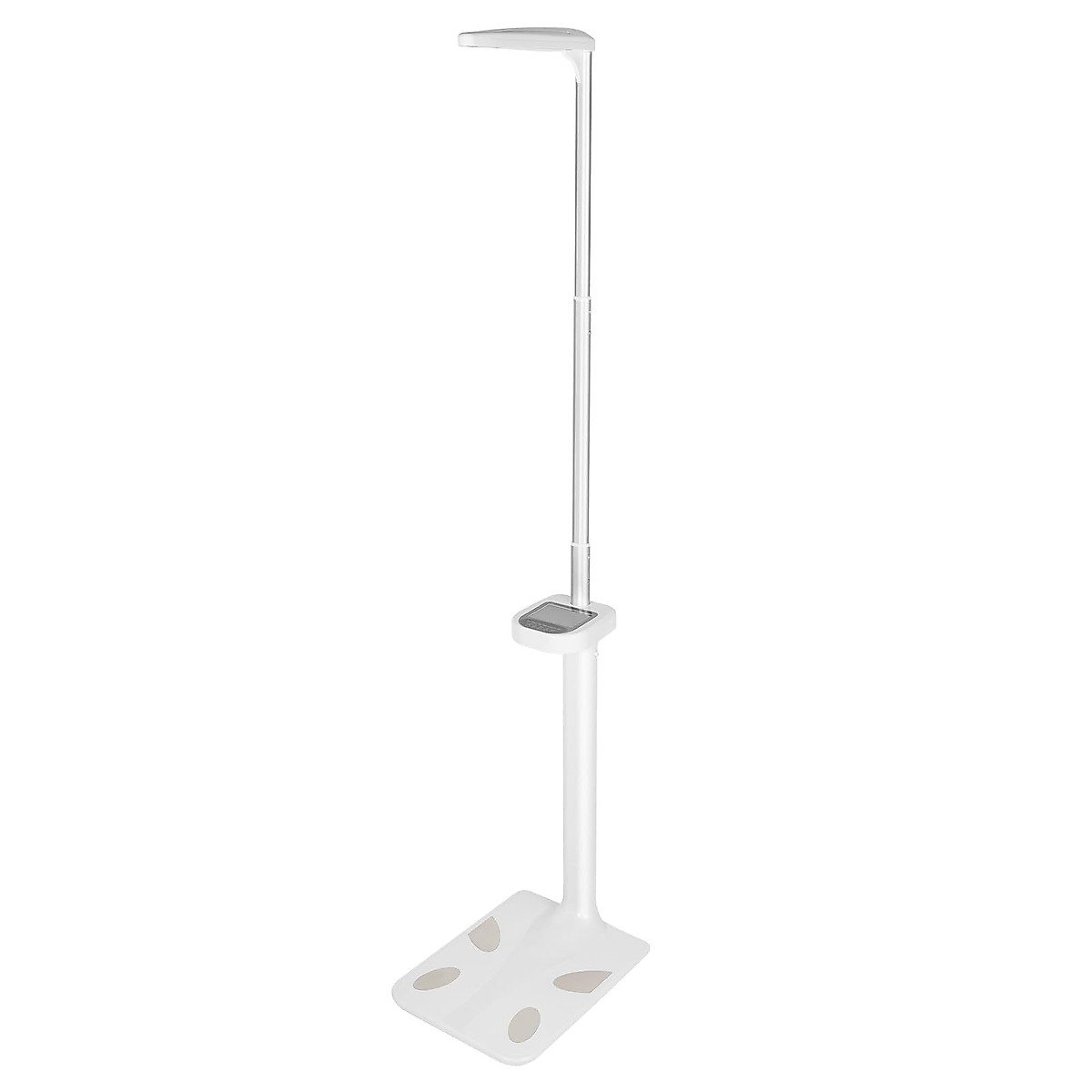 Ultrasonic Height and Body Fat Analyser 440 lbs Floor Standing Multifunction LCD Display Medical Electronic Height Body Mass Index BMI Measuring Scale for Clinic Doctors Physicians Schools