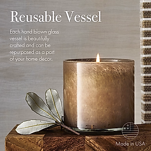 LAFCO New York Signature Scented Candle - Vetiver Sage, Country House (15.5 oz)