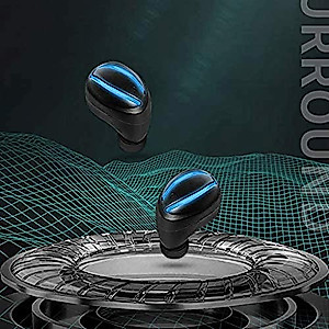 TBIIEXFL Earbuds Headphones Touch Control with Charging Case Waterproof Stereo Earphones in-Ear Built-in Mic Headset Premium Deep Bass for Sport