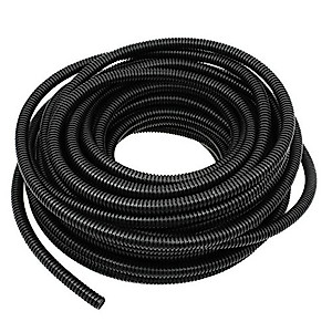 ESUPPORT 3/8 Inch 20 Feet Split Loom Wire Flexible Tubing Conduit Hose