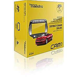 iDatalink KIT-CAM1 Dash and Wiring Kit for Select 2010-15 Chevrolet Camaro Models (Silver/Black) KITCAM1