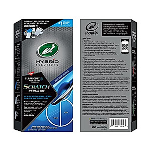 Turtle Wax 53836 Hybrid Solutions Scratch Repair Kit, Car Remover and Restorer That Repairs Surface Scratches, Swirls, Paint Transfer More, Boxed Kit
