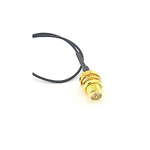 ZhenJiang Saide Electronics 2PCS U.FL Mini PCI to RP-SMA Pigtail Antenna WiFi Cable 6‘’