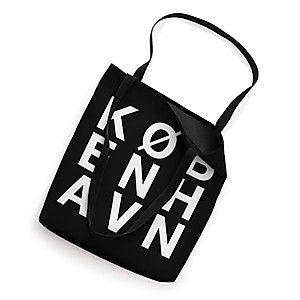 København design by Copenhagen Denmark designs. Tote Bag