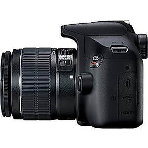 Camera Bundle for Canon EOS Rebel T7 DSLR Camera with EF-S 18-55mm f/3.5-5.6 is II Lens and Accessories Kit (64GB, Hand Grip Tripod, Flash, and More) (Renewed)