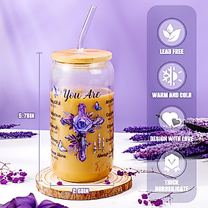 13PCS Birthday Gifts for Women,Christian Gifts for Women Faith,Self Care Package Get Well Soon Baskets,Lavender Relaxing Spa Care Package,Birthday Mothers Day Baskets for Her Mom Friend Sister Wife