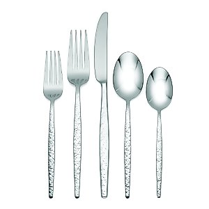 Oneida Revolve 20-Piece Set, 3.50, Metallic