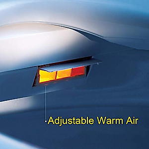 Woodbridge BID01 Smart Toilet Seat, White