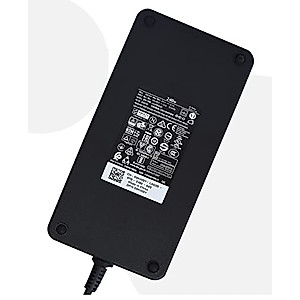 New 240W AC Charger for Dell Alienware M17 R1 R2 R3 R4 R5 M17X R2 R3 M18X Area-51m R2 G5 G7 M6400 M6500 M6600 J211H FWCRC C3MFM U896K 6RTJT Y044M Laptop Adapter Power
