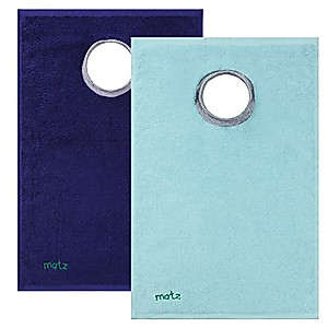 MATZ Terry Towel Slip On Toddler Bibs | Full Coverage Pullover Bibs For Babies | Ultra Absorbent 100% Cotton Bibs | Baby Bibs For Drooling And Teething | Unisex Baby Bibs With Soft Ribbed Neck