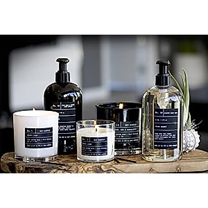 Lulu Candles | Fresh Linen | Luxury Scented Soy Jar Candle | Hand Poured in The USA | Highly Scented & Long Lasting- 6 Oz.