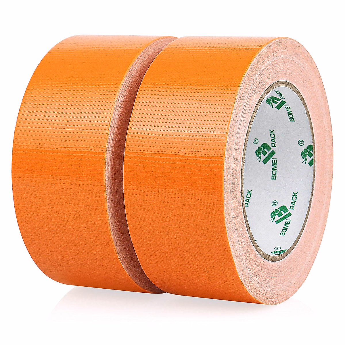 BOMEI PACK Duct Tape Orange, Heavy Duty Strong Industrial Color Duct Tape 9mil x 1.88inch x 30yds for Packing and Repairing