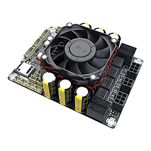 JAB5 amp Board 4 Channel 2 Channel Dual Channel 4 X 100W Class D Audio Amplifier Board W ADAU1701 DSP & Blue~Tooth Ver5.0 for Audio 4.0/2.1/2.0 System