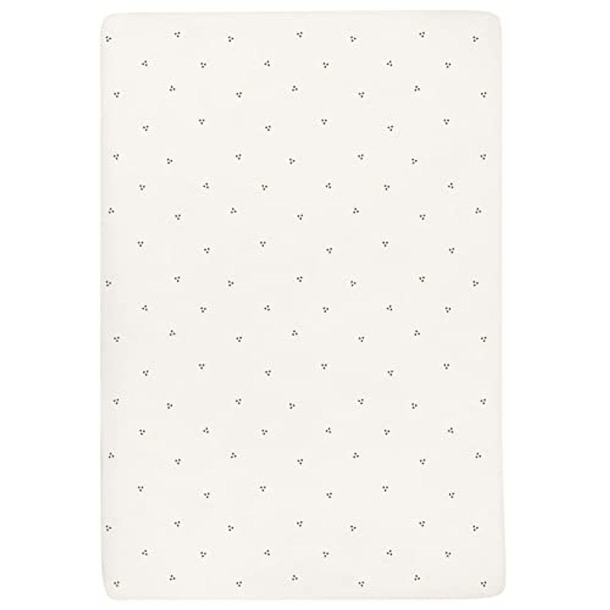 Ely's & Co. Patent Pending Waterproof Pack N Play | Mini Portable Crib Sheet Set - 2 Pack Berry and Cluster Dot (Sage)