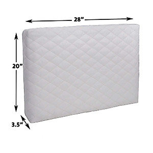 ALPINE HARDWARE American Owned Indoor Window AC Covers Double Insulation Air Conditioner Cover (White, 28" x 20" x 3.5")