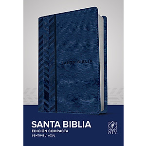 Santa Biblia NTV, Edición compacta (SentiPiel, Azul) (Spanish Edition)